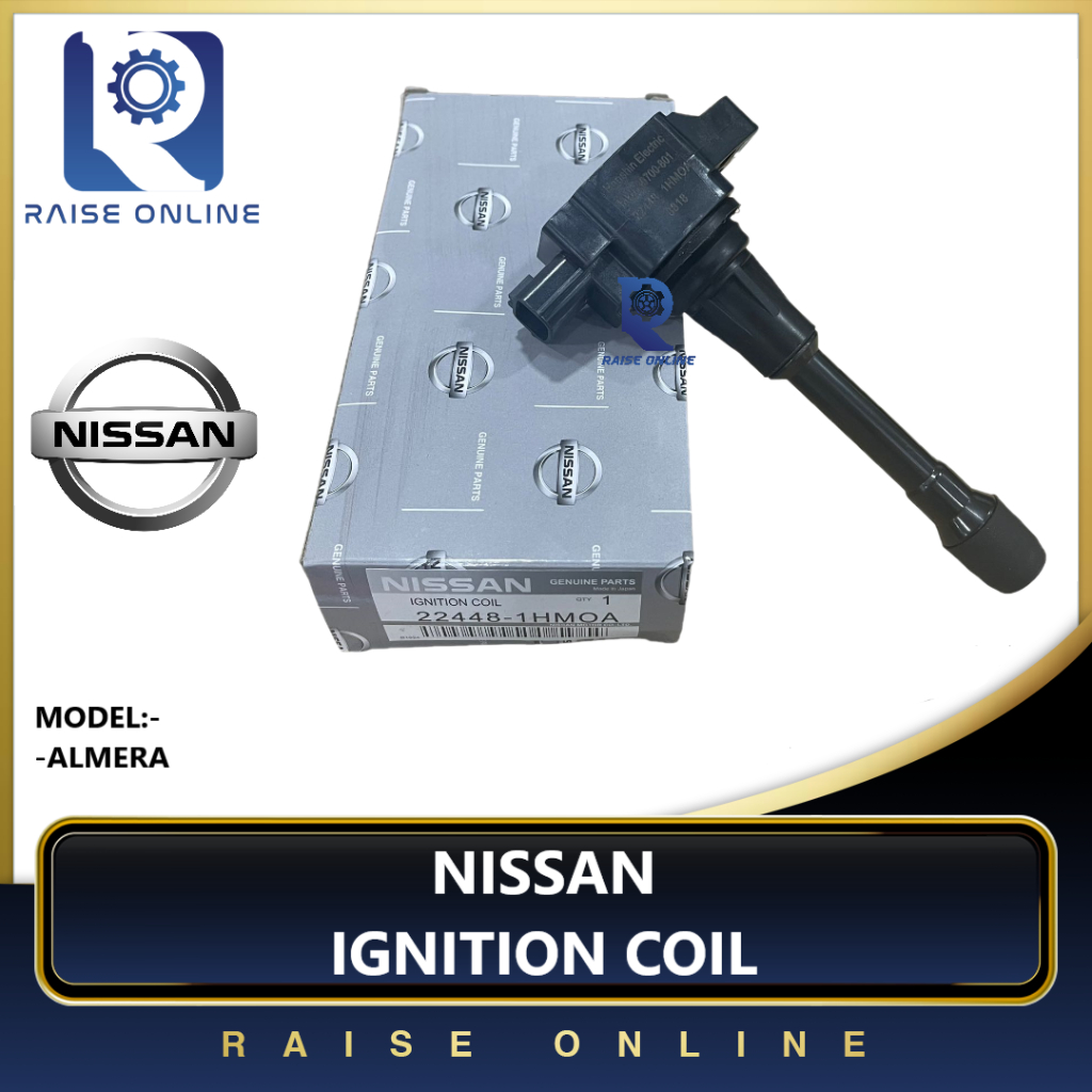 (100% ORIGINAL) NISSAN Hanshin IGNITION PLUG COIL NISSAN ALMERA N17 ...