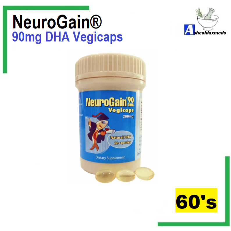 NEUROGAIN 90 DHA VEGICAPS 60S (EXP01/2025) | Shopee Malaysia