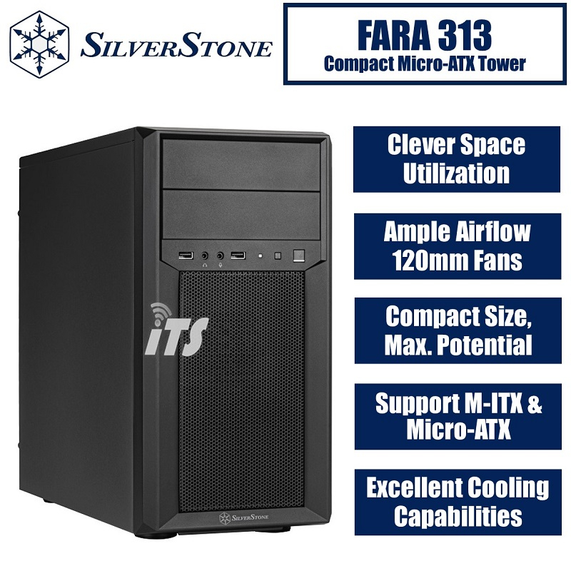 Silverstone FARA 313 Compact Micro ATX Chassis | Shopee Malaysia