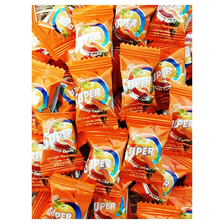 Gula gula Torrone candy 25pcs Milkiss milk Rico homark Fruits Barley ...