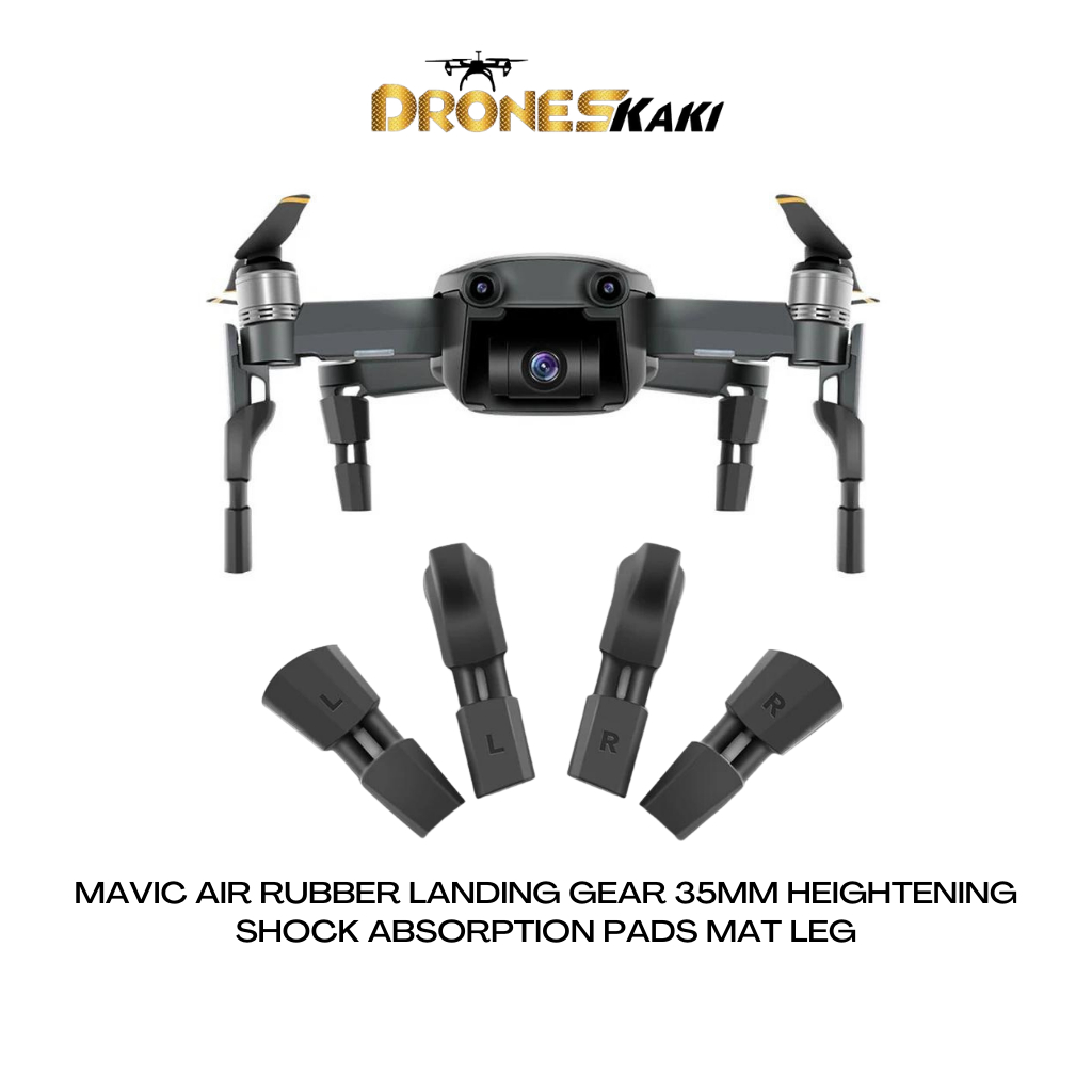 Mavic Air Rubber Landing gear 35mm Heightening shock absorption Pads ...