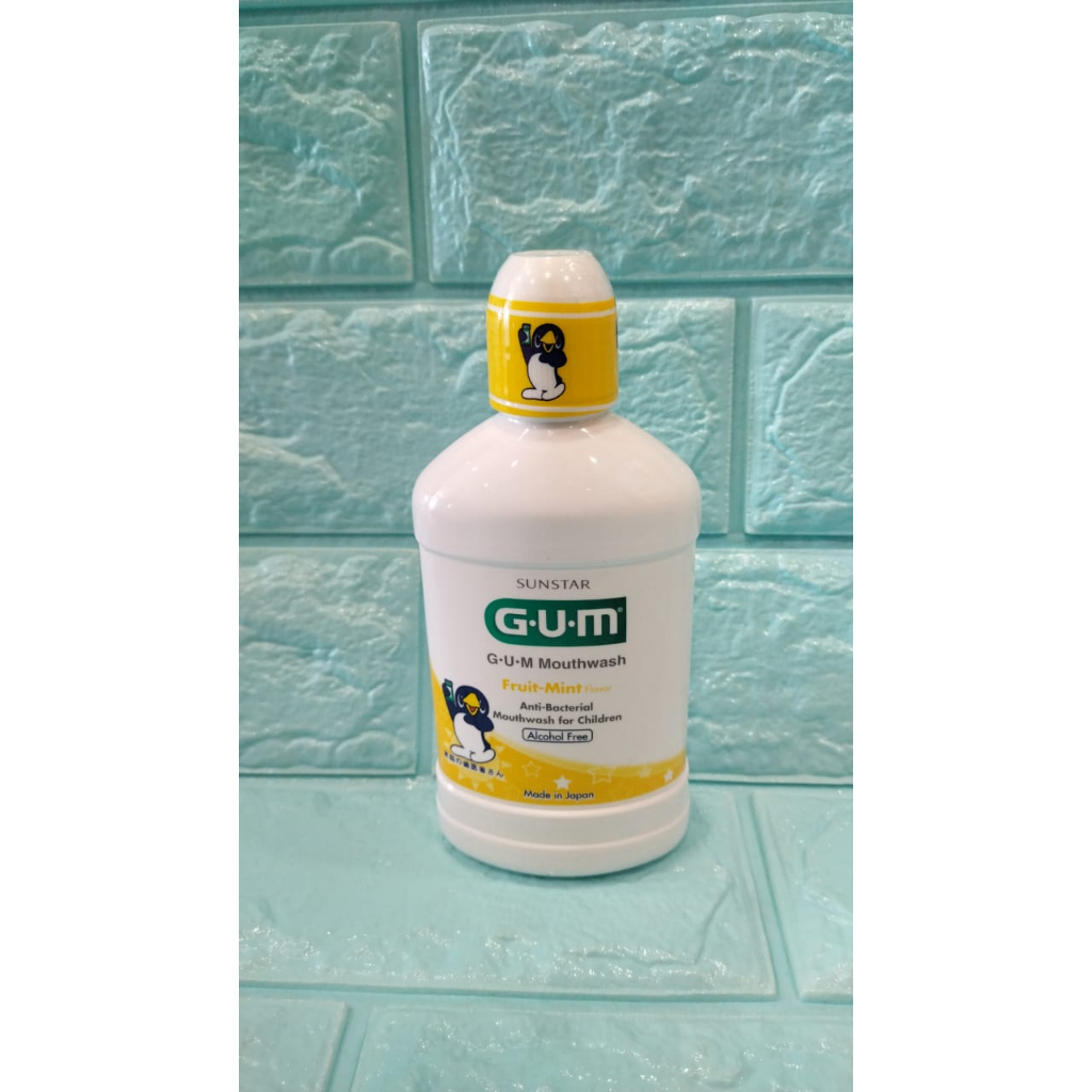 Sunstar G.U.M Fruit-Mint Mouthwash for children (250ml) | Shopee Malaysia