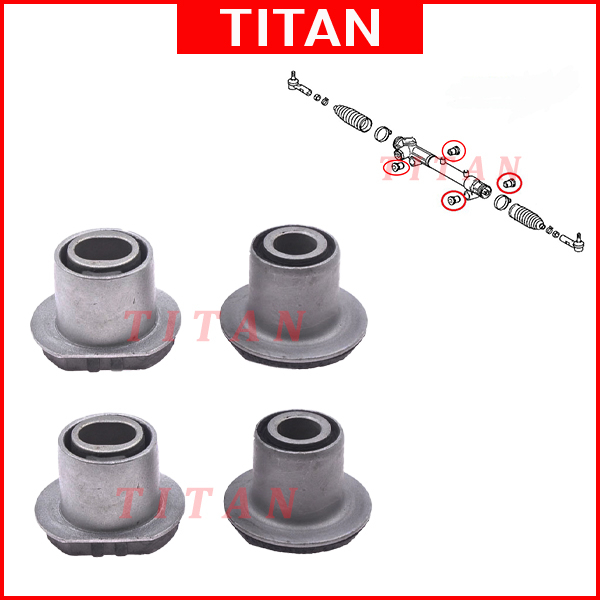 4pc Steering Rack Bush Set Toyota Hilux Kun25 Kun26 Innova Tgn40 ...