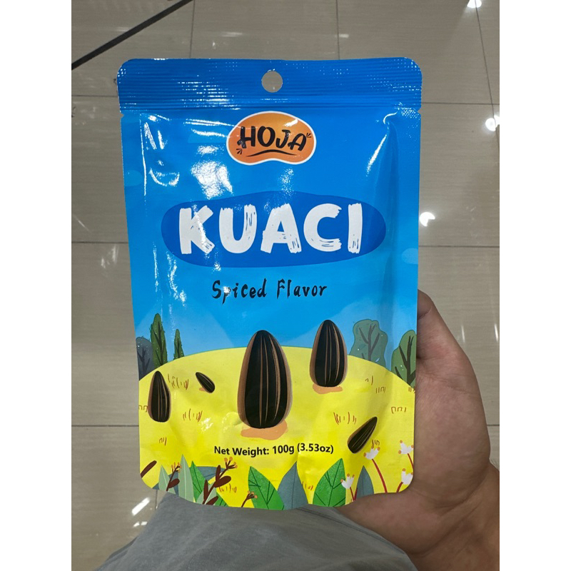 Hoja Kuaci Sunflower Seeds Original/Spiced/Caramel 100g Halal | Shopee ...