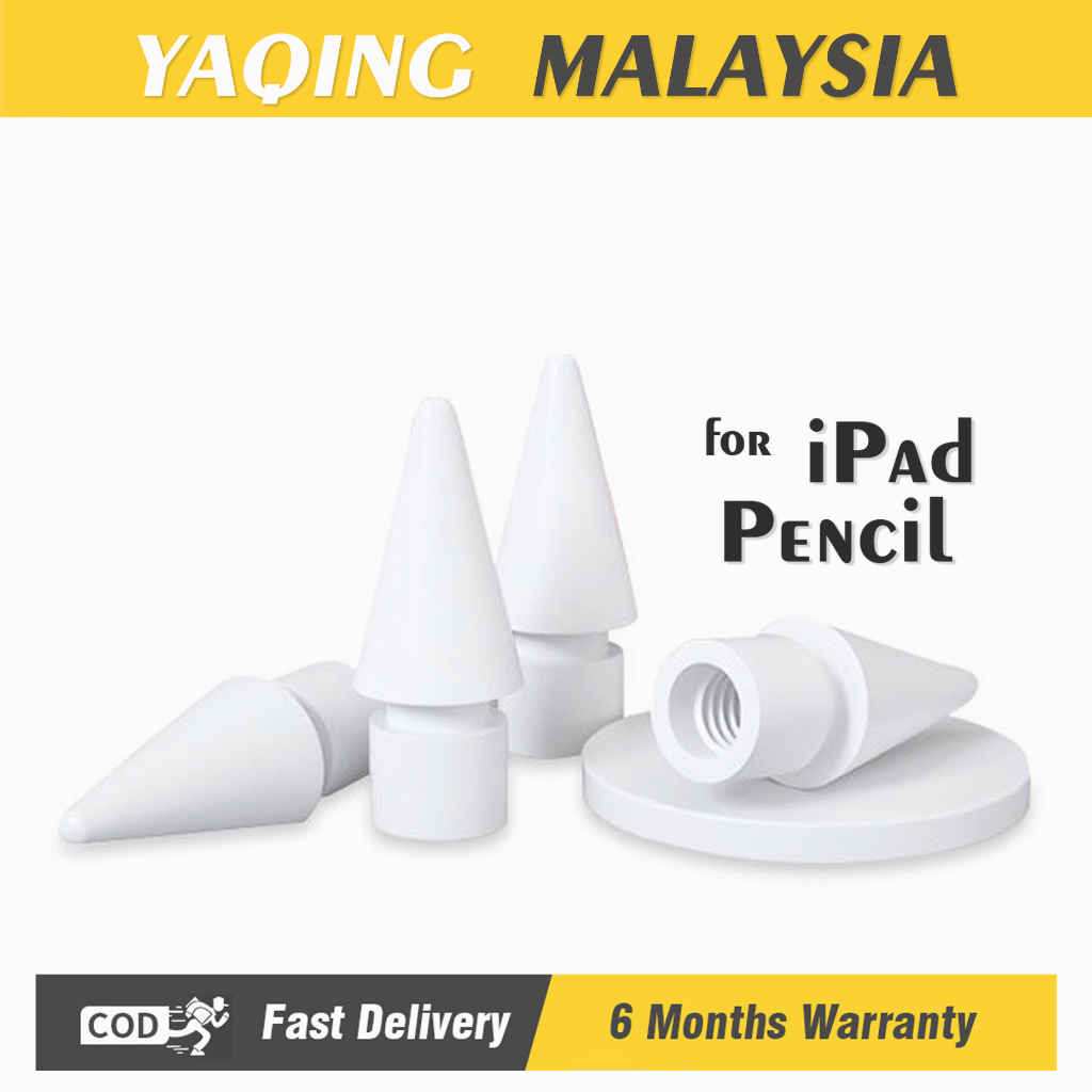4PSC [MY Stock] Pencil Tips Replacement High Sensitivity Nib for Apple ...