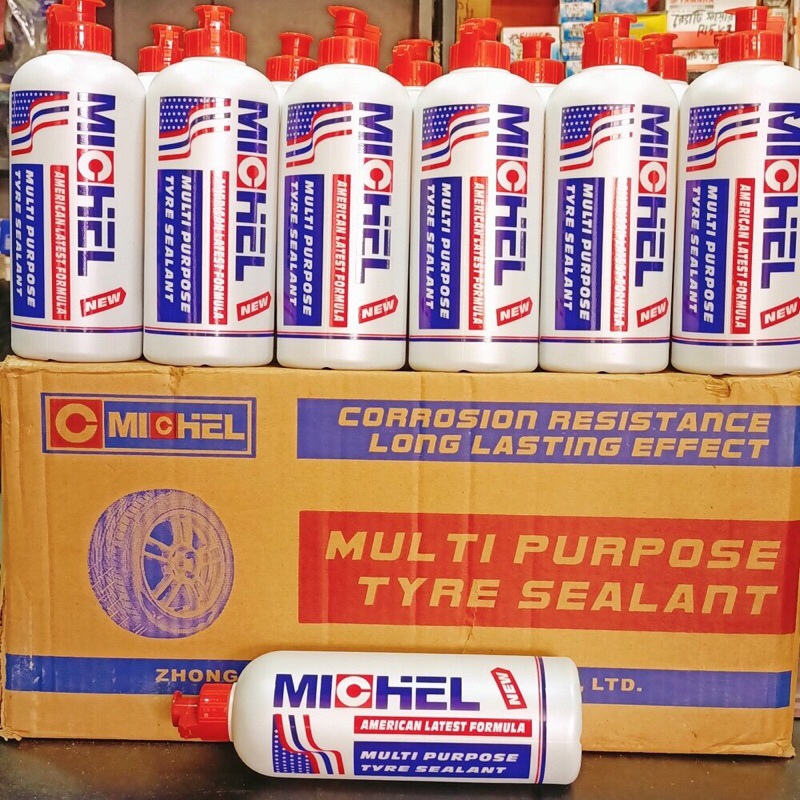 Michel Multi Purpose Tyre Sealant 500ml, Liquid Tire Sealant, Tire Repair Gel for Tire Fix ...