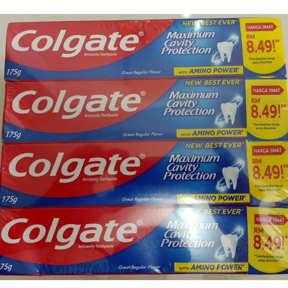 COLGATE TOOTHPASTE 175G / UBAT GIGI COLGATE 175G ( 2 WARNA) READY STOCK ...