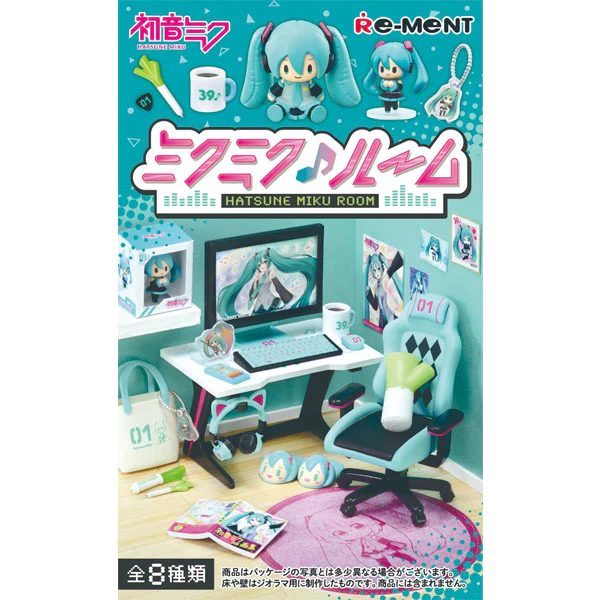 Re-Ment Hatsune Miku Room - 1 Box (8pcs) | Shopee Malaysia