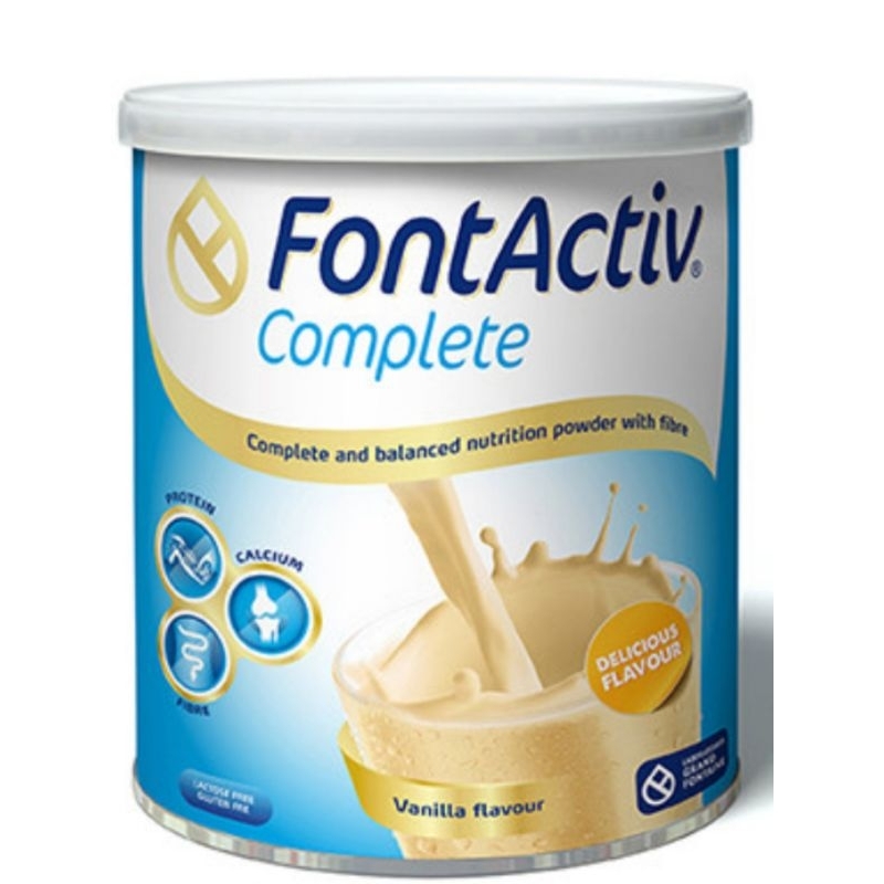 FontActiv Complete Powder 800g Vanilla [EXP:11/2024] | Shopee Malaysia