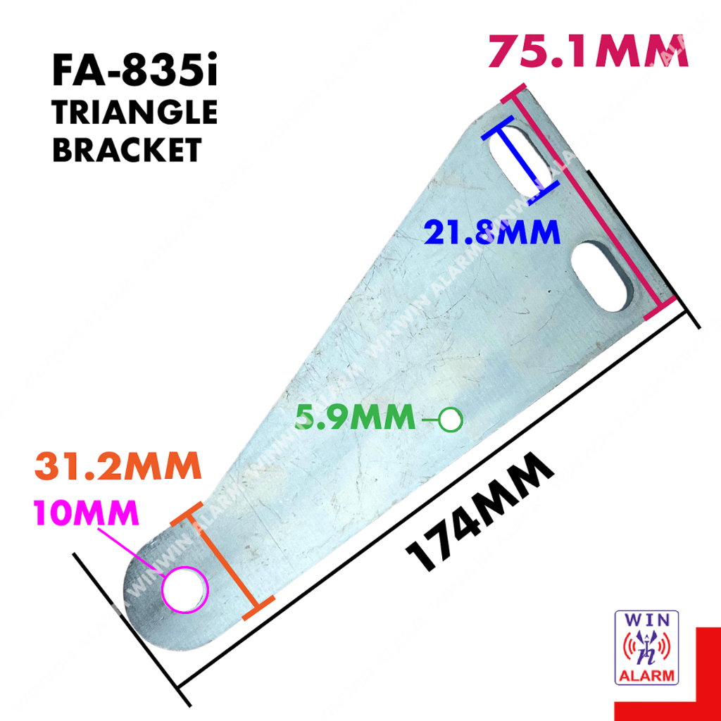 SPARE PART FA-835i ARM MOTOR WALL BRACKET , GATE BRACKET, TRIANGLE ...