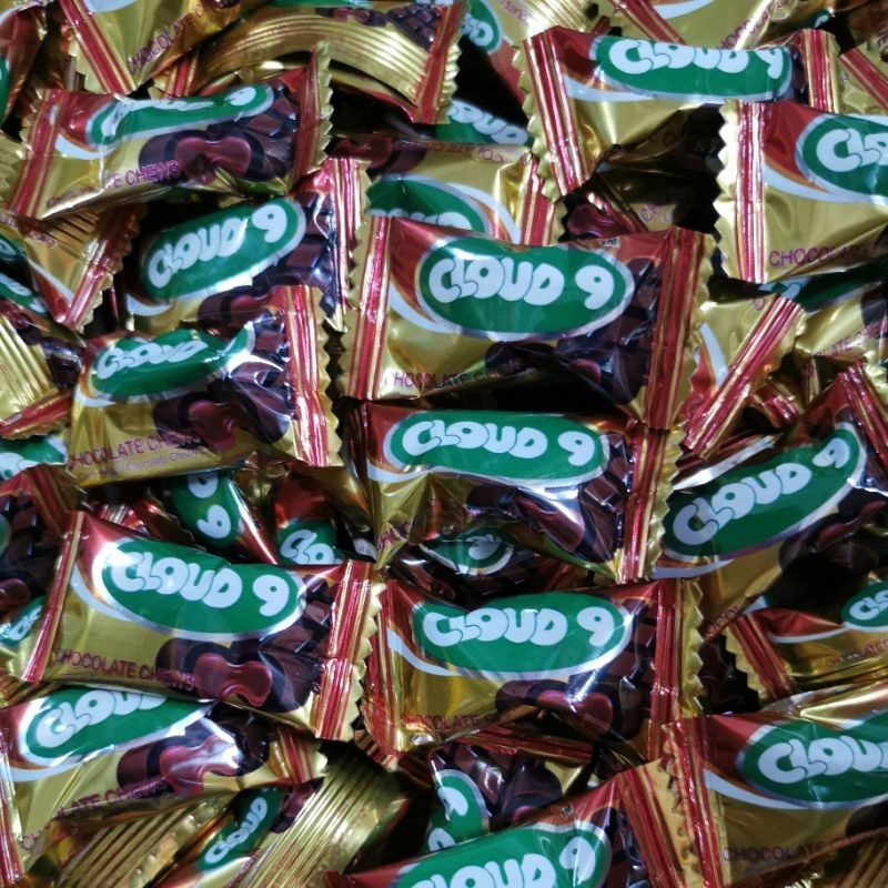 Cloud9 Cloud 9 C9 Chocolate Chewy Candy Gula-Gula Koko Coklat | Shopee ...