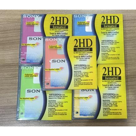 New Sony 1.44MB Floppy Disk (Color) *JB ready stock | Shopee Malaysia