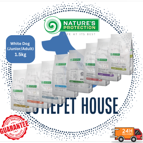 Nature's Protection Superior Care White Dogs Adult Lamb/Salmon ...