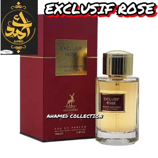 Exclusif Rose Edp Minyak Wangi Oleh Maison Alhambra 100 Ml untuk Lelaki ...
