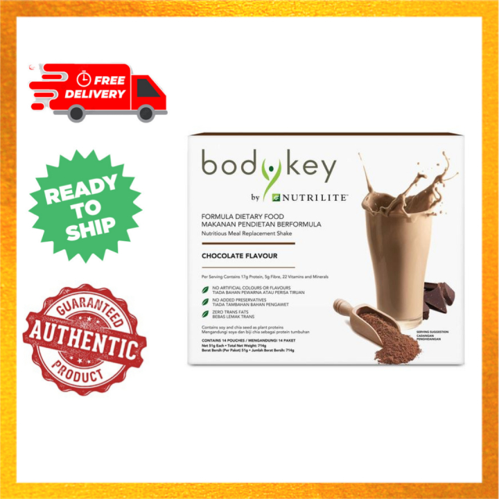 Amway BodyKey By Nutrilite Meal Replacement Shake (Berry, Chocolate ...