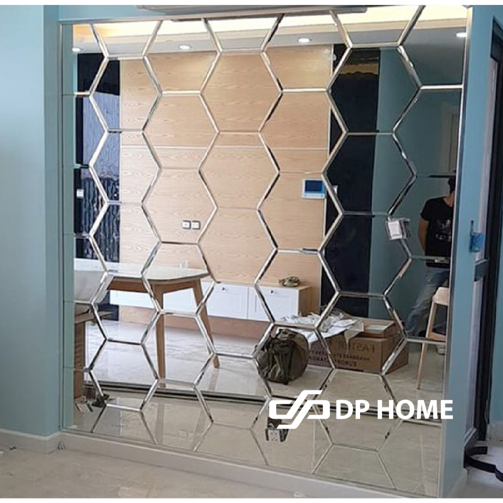 DP Mirrors CM FAVO Diamond Mirror Bevel Mirror Deco Wall Mirror Cermin ...