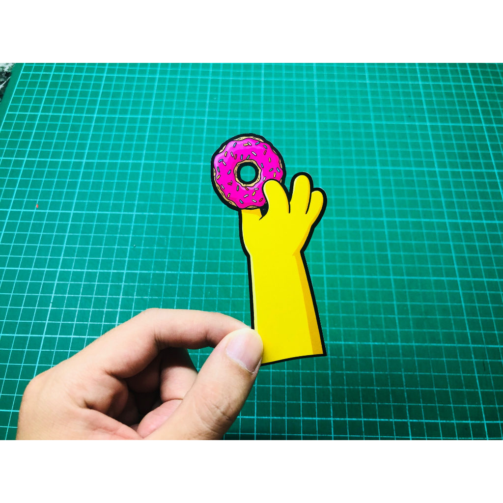 G106 Simpson sticker Donut | Shopee Malaysia