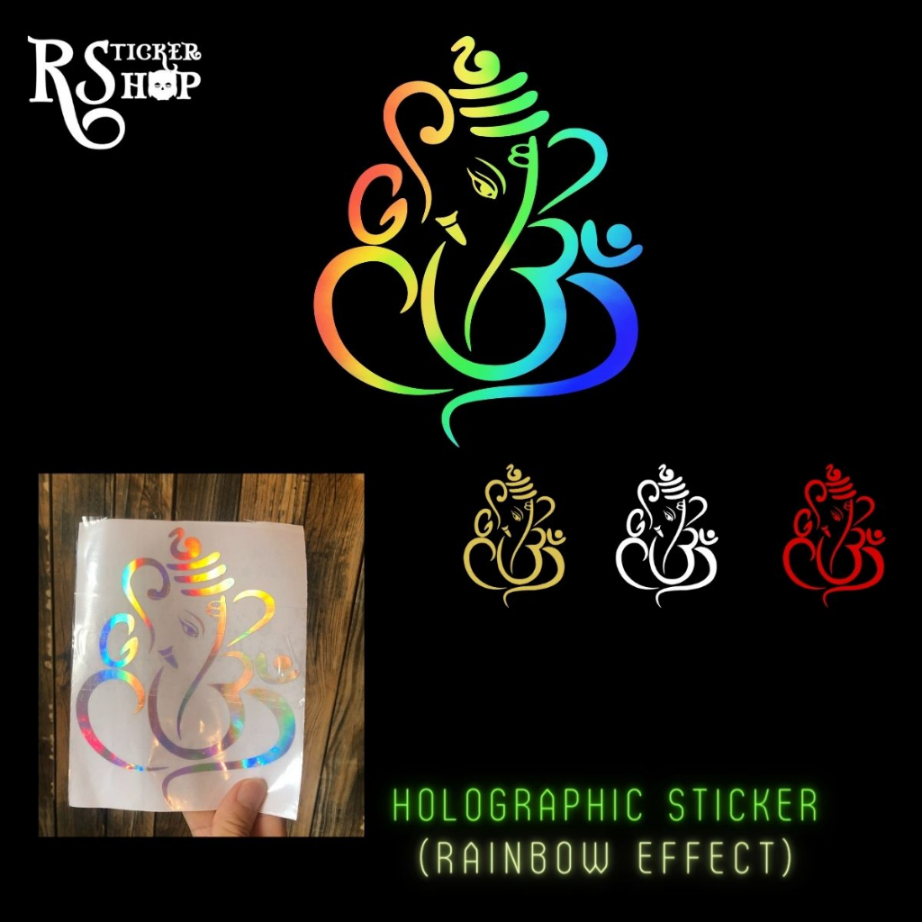 Ganesha Cutting Car Sticker I / RS 5004 | Shopee Malaysia