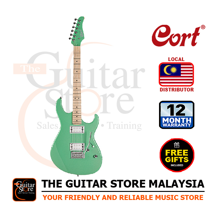 Cort G250 SPECTRUM Electric Guitar With Gigbag - Metallic Green (G-250 ...