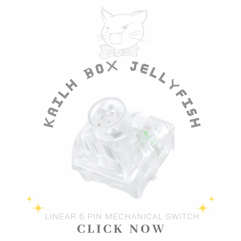 Kailh Box Jellyfish 5 Pin Linear Switch for MX Mechanical Gaming ...