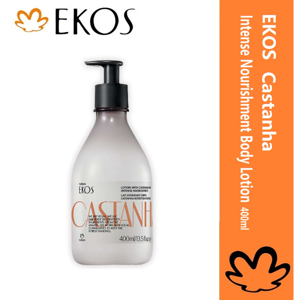 EKOS Castanha Intense Nourishment Body Lotion 400ml | Shopee Malaysia