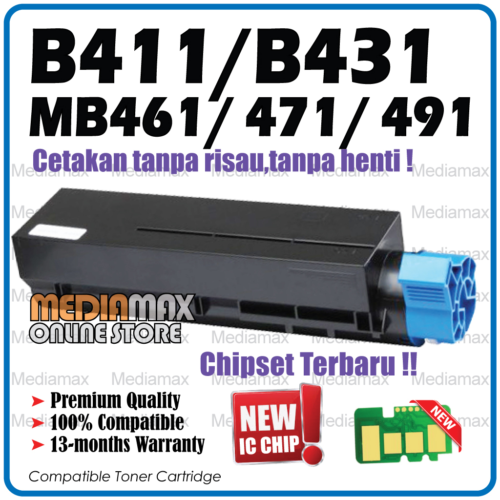 Compatible to OKI B411 B431 Printer B411d B411dn B431d B431dn MB461 MB471 MB471dnw MB471w MB491 ...