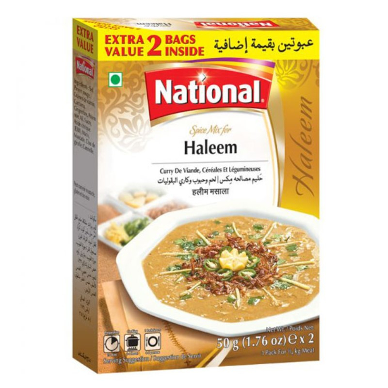 National Haleem Spice Mix, 2 x 50g (Assorted) | Shopee Malaysia