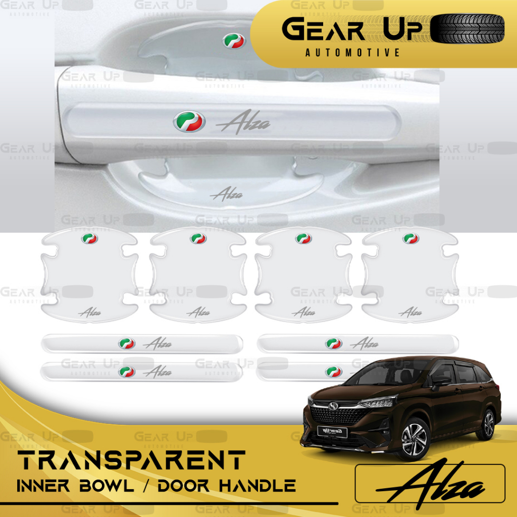 𝗗𝗢𝗢𝗥 𝗛𝗔𝗡𝗗𝗟𝗘 𝐒𝐓𝐈𝐂𝐊𝐄𝐑 NEW Perodua ALZA 2025 2024 2023 2022 Accessories ...