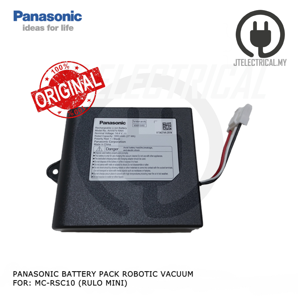 Panasonic MC-RSC10 Battery Pack Robotic Vacuum Rulo Mini | Shopee Malaysia