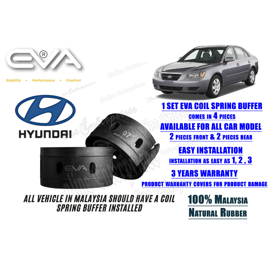 EVA Coil Spring Buffer HYUNDAI SONATA 5TH GEN Cushion Buffer Spring ...