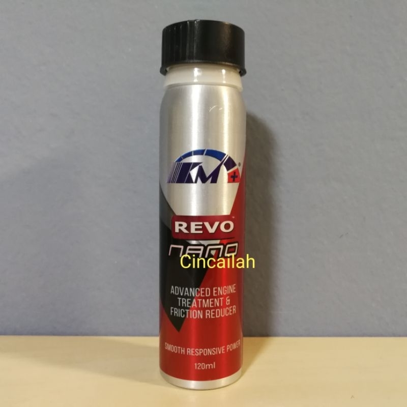 KM+ Revo Nano Engine Oil Treatment Additive 120ml Friction Reducer ...