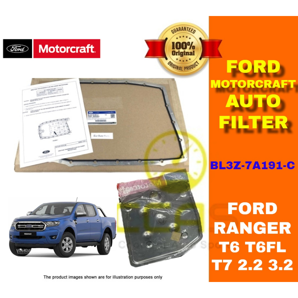 ATF Ford Ranger T6 T6FL T7 2.2/3.2 - Motorcraft 100% Original BL3Z ...