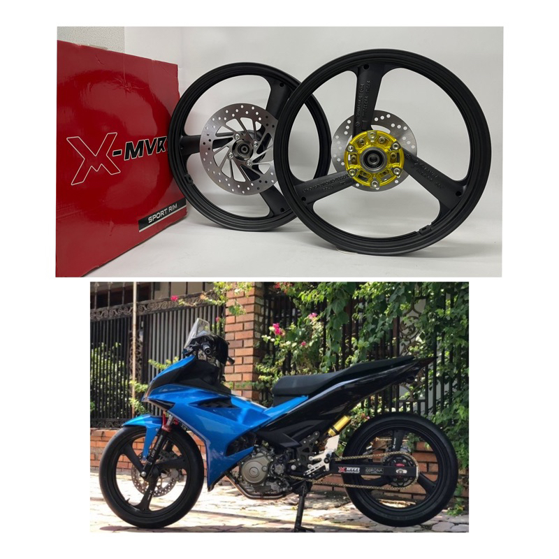 MVR1 Y15/16ZR TZ3 CUSTOM ADAPTER SPORT RIM GOLD 16/16-17 | Shopee Malaysia