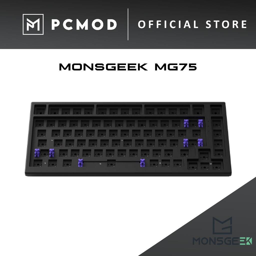 Monsgeek MG75 Barebone Dual Mode | Hotswappable Mechanical Keyboard ...