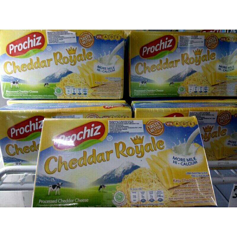PROCHIZ CHEDDAR CHEESE 160G | Shopee Malaysia