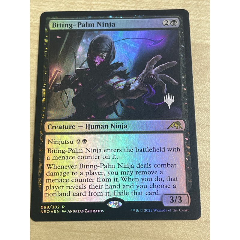 (PROMO) Biting-Palm Ninja foil | Shopee Malaysia