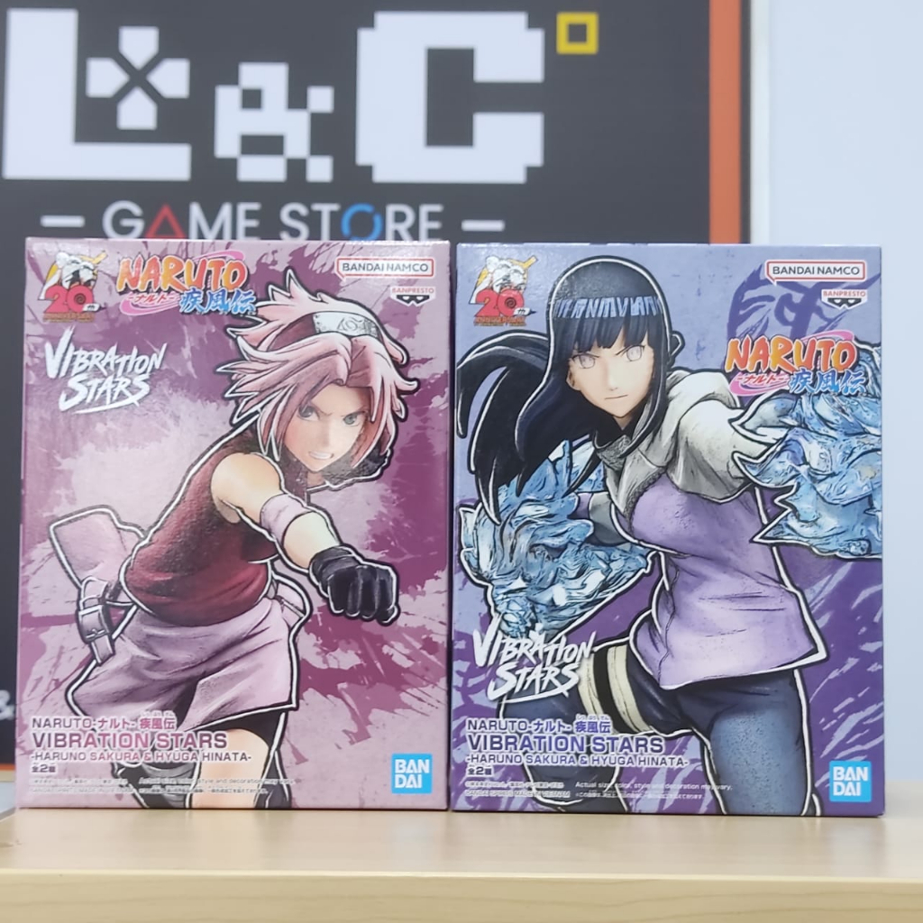 [Ready Stock] Banpresto Naruto Shippuden Vibration Stars Haruno Sakura & Hyuga Hinata | Shopee ...