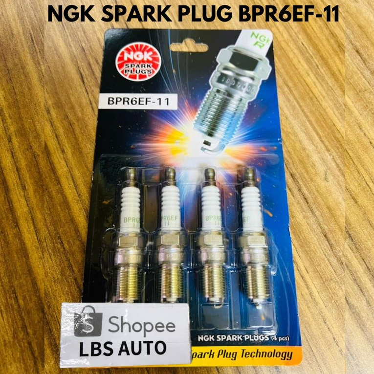 NGK Spark Plug BPR6EF-11 For Proton Saga Blm Persona Exora Gen2 100% ...
