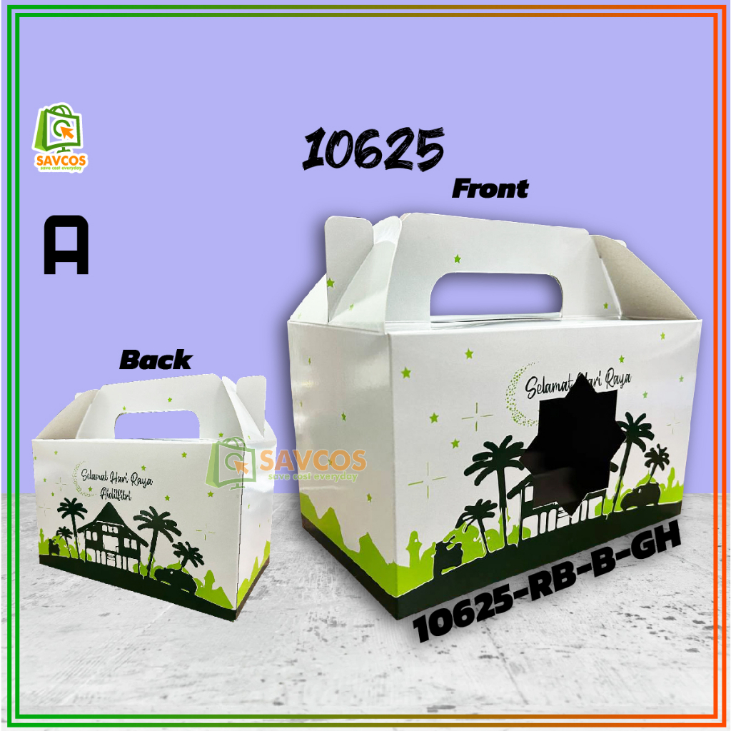 2024 Hari Raya Aidilfitri Gift Box Kotak Kuih Raya Packaging Gift Bag ...