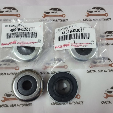 TOYOTA ORIGINAL FRONT ABSORBER MOUNTING BEARING FOR VIOS NCP93(48619 ...