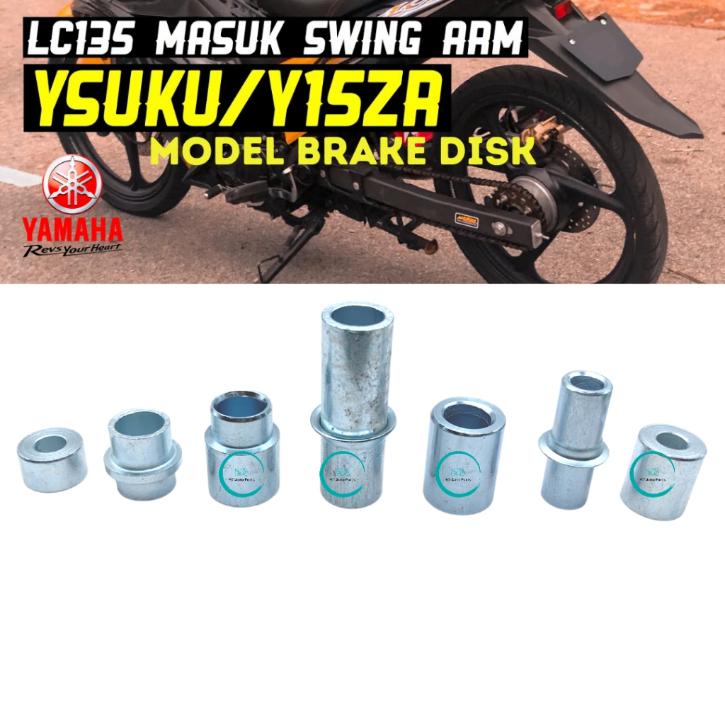 YAMAHA LC135 LC 135 REAR DISK BRAKE PNP ARM Y15ZR Y15 ZR PNP SPORT RIM Y125ZR LC135 5S BUSH PNP ...