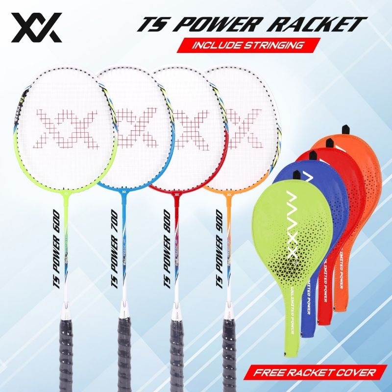Maxx Badminton Racket TS POWER Limited Edition (For Children) | Shopee ...