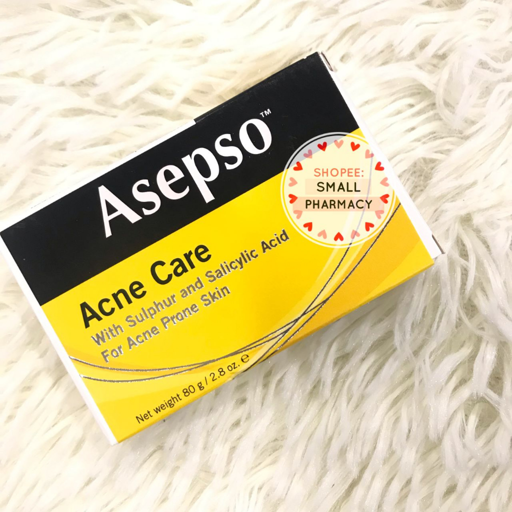 ASEPSO Acne care soap with 894451 SULPHUR & SALICYCLIC | Shopee Malaysia