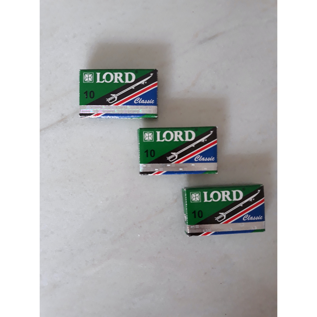 Lord Classic Super Stainless Blades / Razor Blades ( 30 blades ...