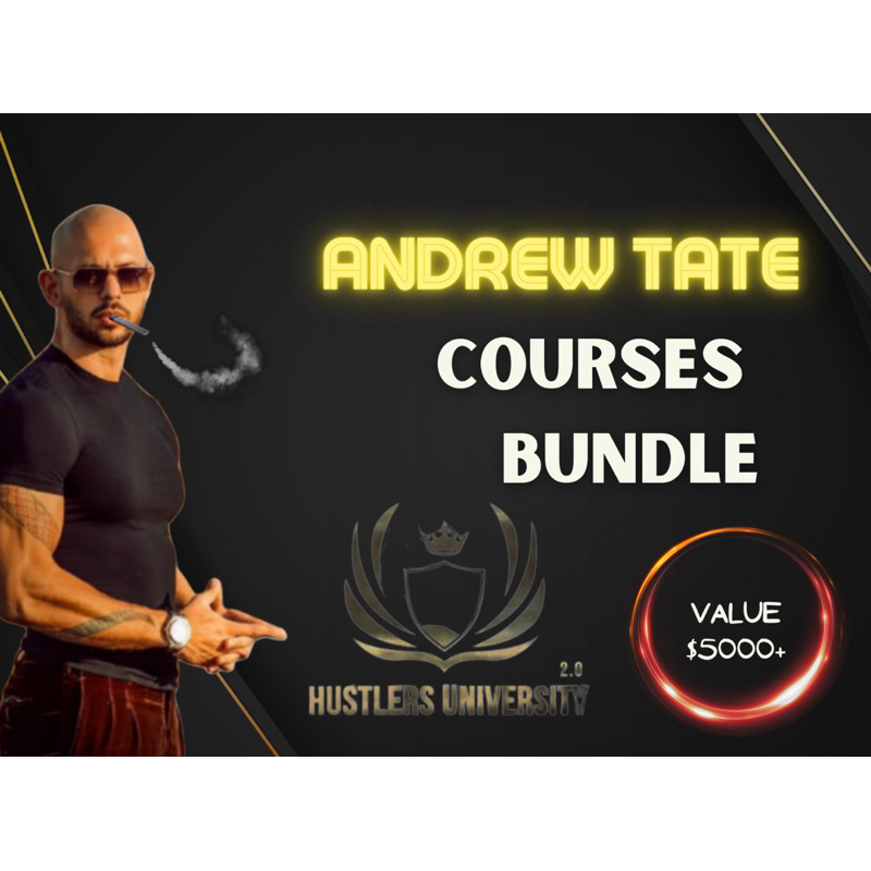 Andrew Tate-Bundle Course | Shopee Malaysia