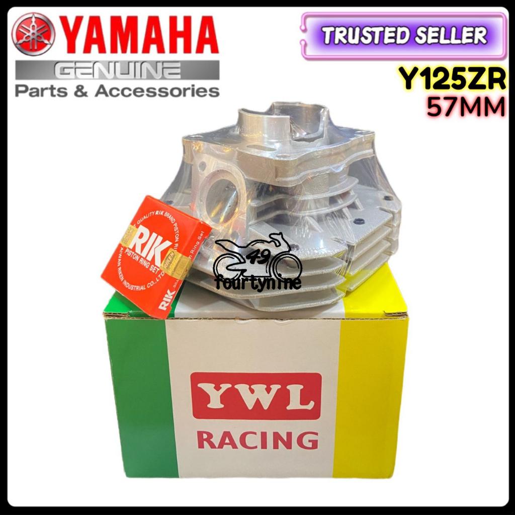 Y125 Y125Z Y125ZR CYLINDER BLOCK SET BLOCK ASSY Y125Z YWL 57MM | Shopee ...