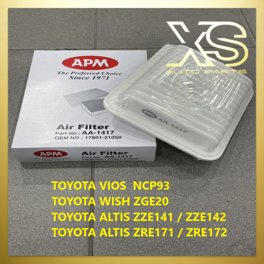 ( 100% ORIGINAL APM ) TOYOTA VIOS NCP93 WISH ZGE20 ALTIS ZZE141 ZZE142 ...