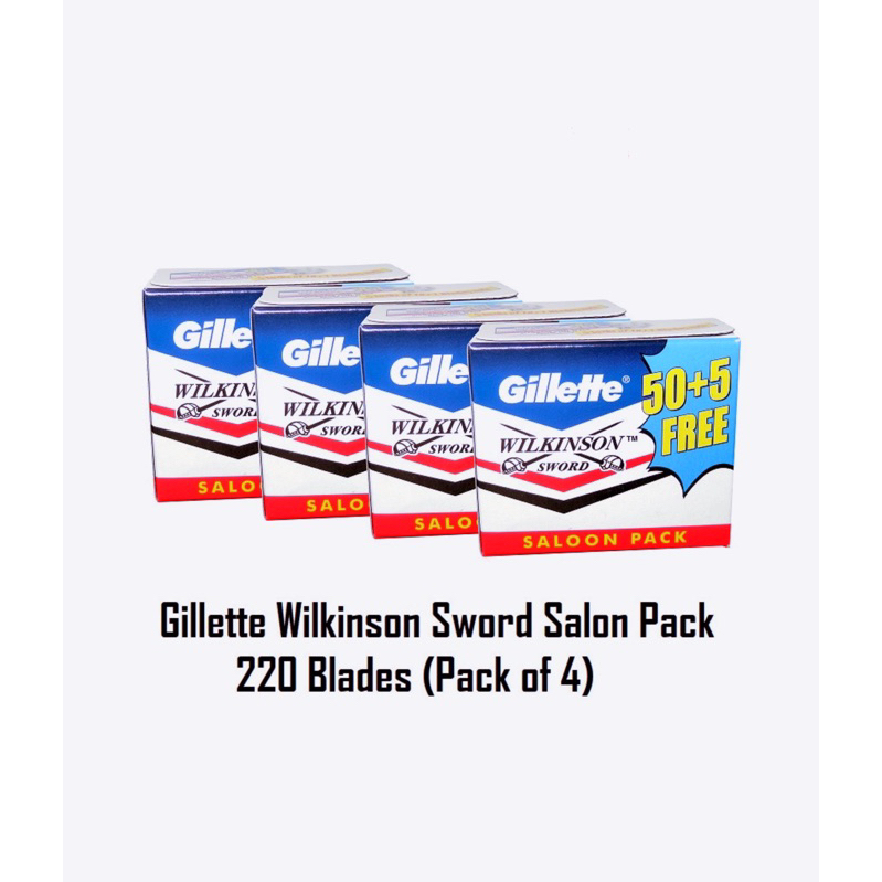 Gillette Wilkinson Sword Blades (4 boxes =200 Blades) | Shopee Malaysia