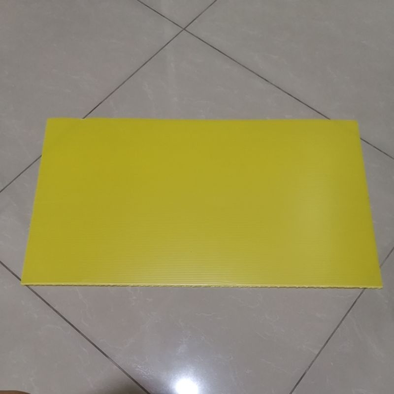 Yellow Board / Plastic PP Sheet Board | Shopee Malaysia