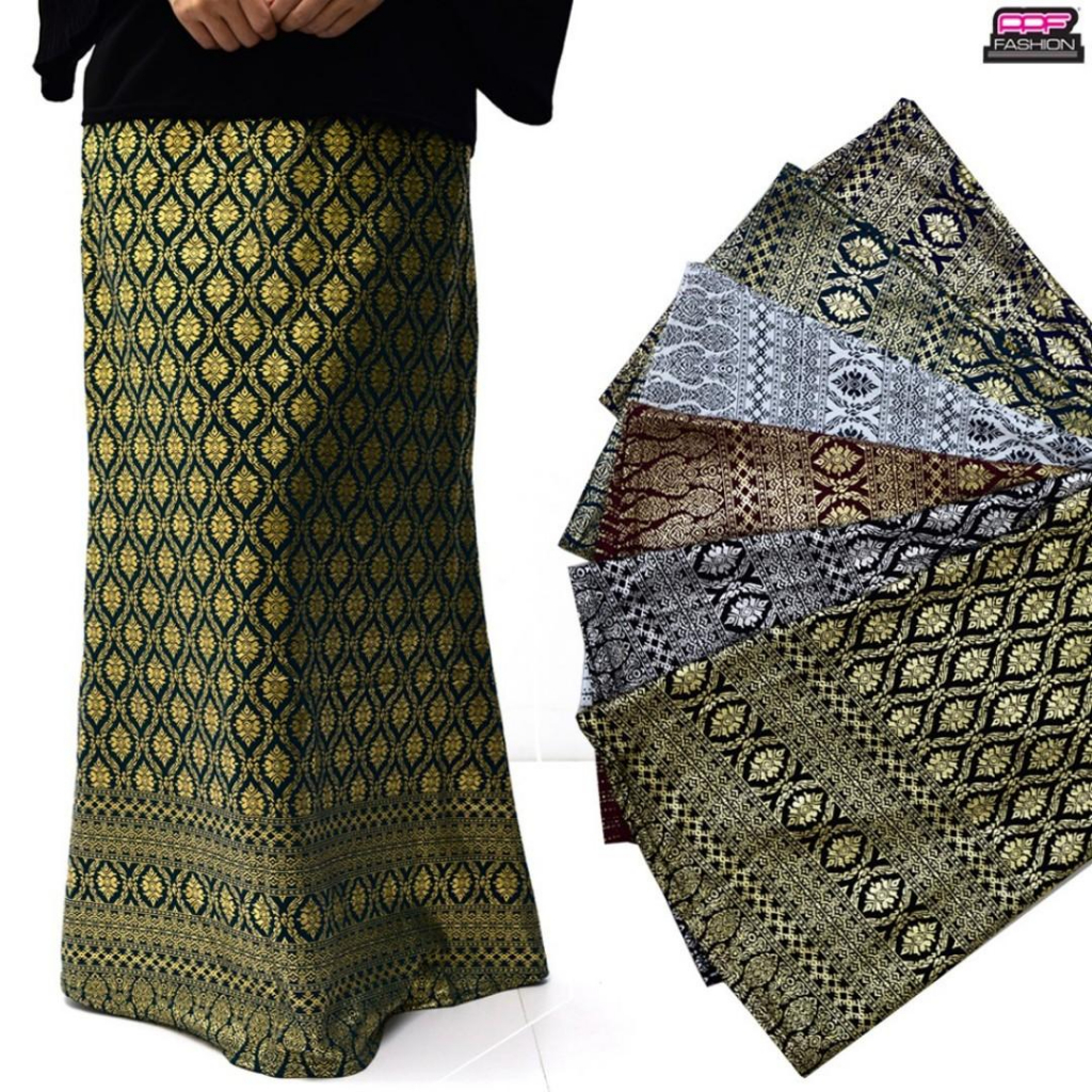 Stretchable Songket Skirt| Kain Duyung Mermaid | Muslimah Songket ...